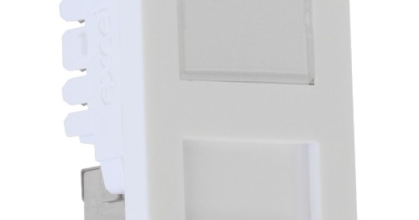 Cat6A Excel Screened LJ6C Module (100-138-12) (Pack of 12)