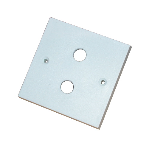 Faceplate BNC Double - 13mm Deep