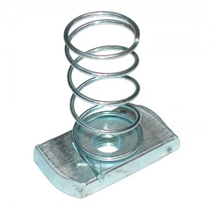 Channel Nut (Zebedees) Long M8 ZP