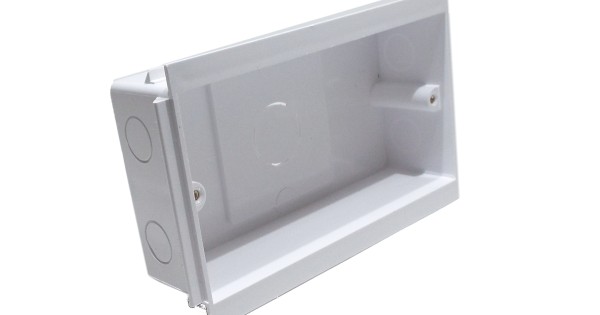 Cableline 35mm 2 Gang Back Box (Mita:CLB42W)