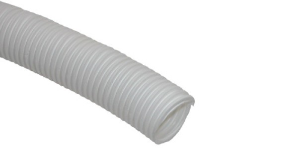 Flexible 40mm White Conduit 25m