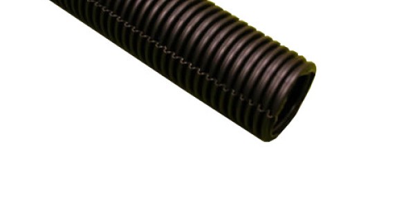 Flexible 50mm Black Split Conduit 25m