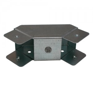 Galvanised Trunking 50mm x 50mm Internal Angle