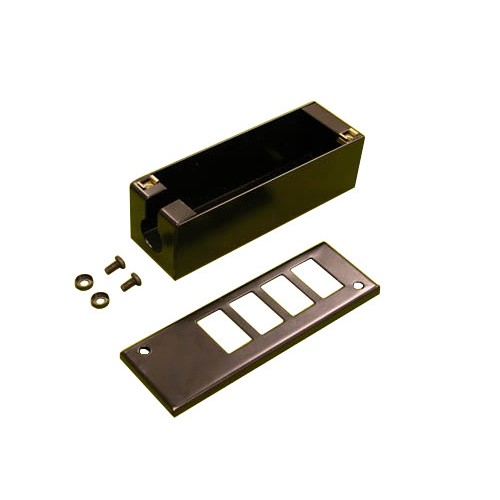 4 Way Black Metal POD Box Horizontal