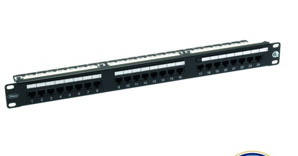 Ultima Patch Panel Cat6 HD Unshielded 48Port Right Angle